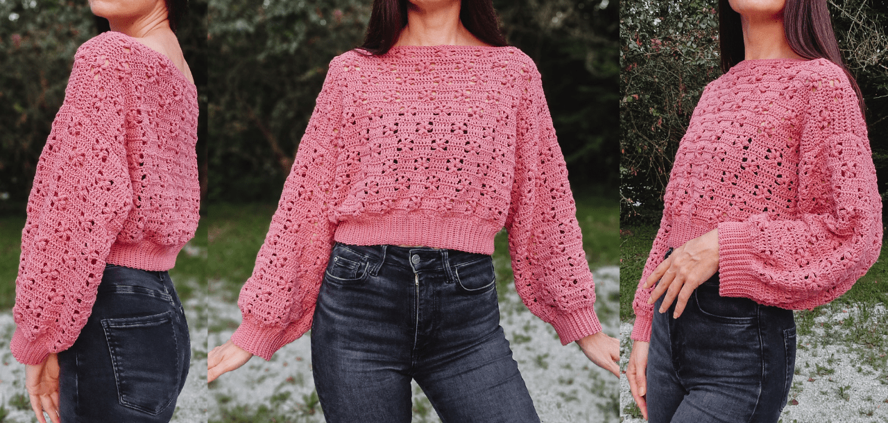 Flower Bloom Sweater | Loops Only